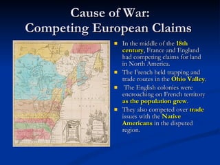 The French and Indian War | PPT
