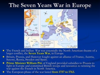 The French and Indian War | PPT