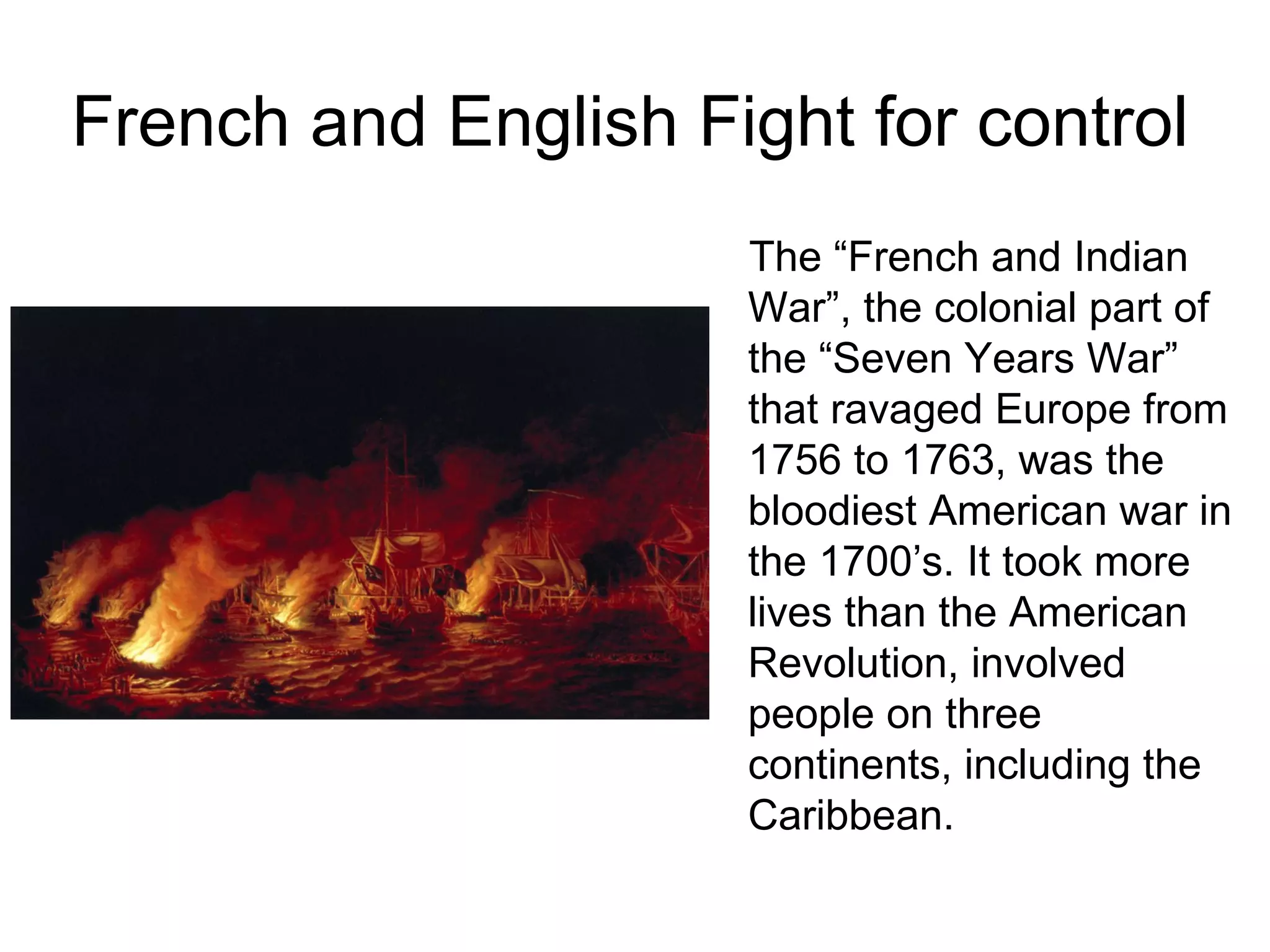 The french and indian war | PPT