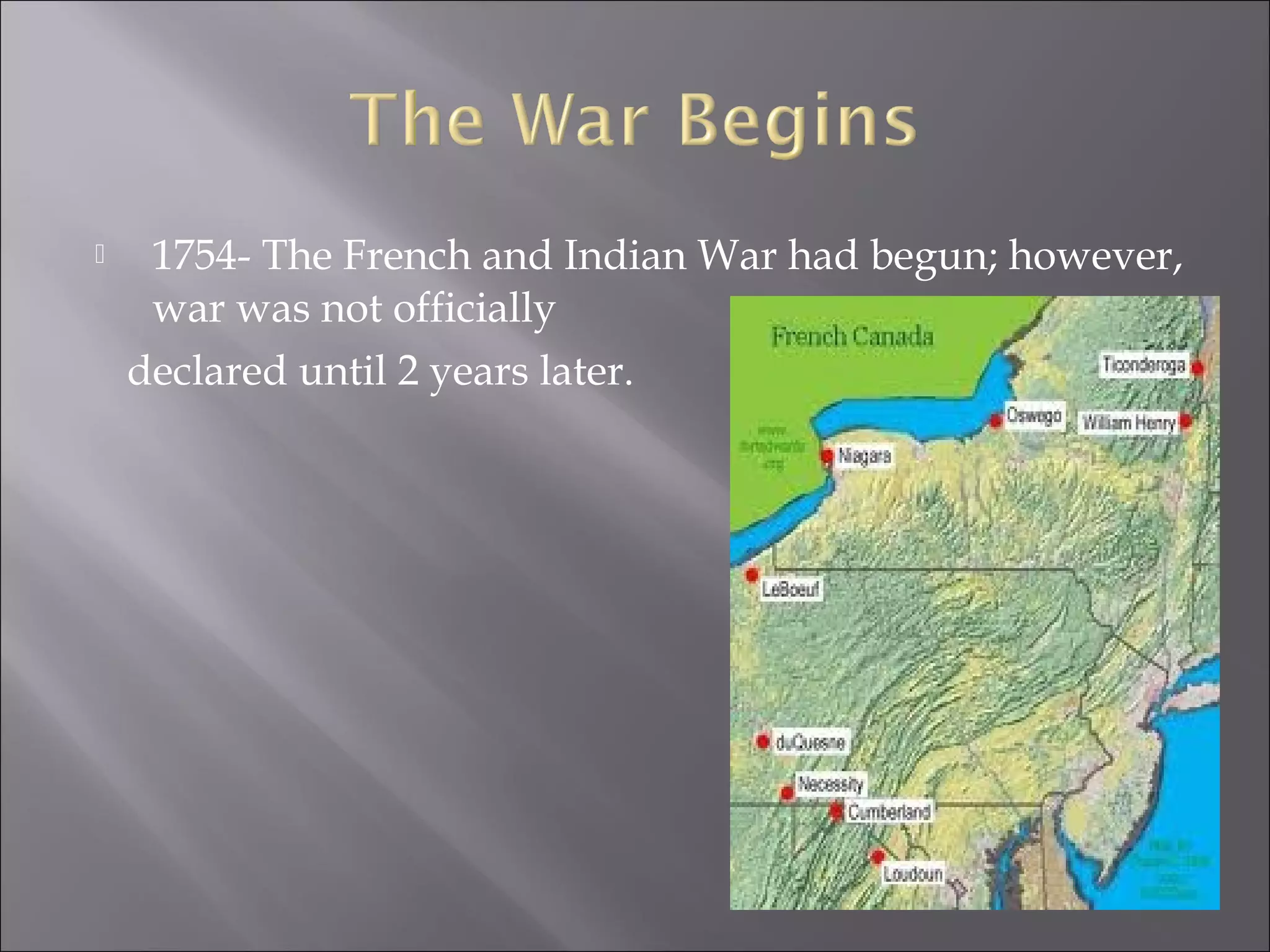 The french and indian war | PPT | Death, Injury, or Military Conflict ...