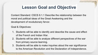 The French and Indian War-Unit 3.pptx