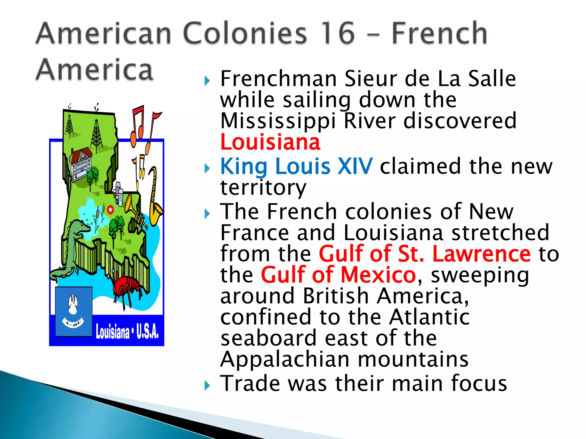 The French Colonies of North America | PPT