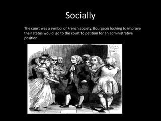 The french court | PPTX