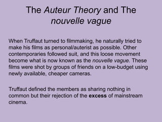 The french new wave | PDF