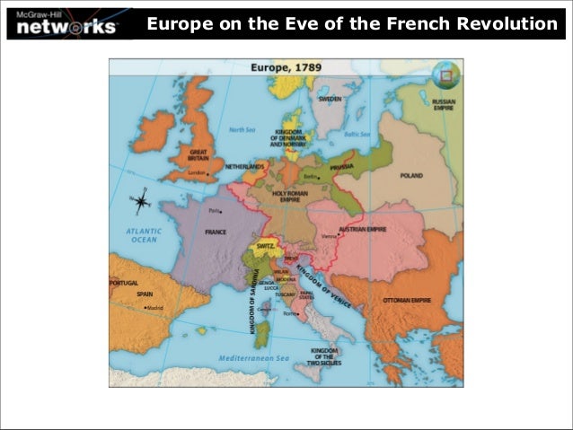 Europe Map During French Revolution - Map of world