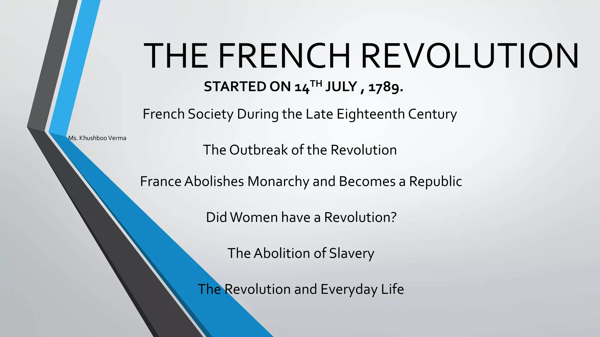 The french revolution | PPT