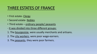 The french revolution | PPTX