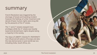 The French Revolution ppt class 9 history | PPTX