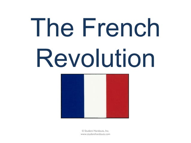 The french revolution 1789 | PPT