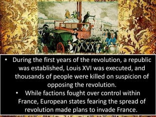 The French Revolution and Napoleon | PPTX