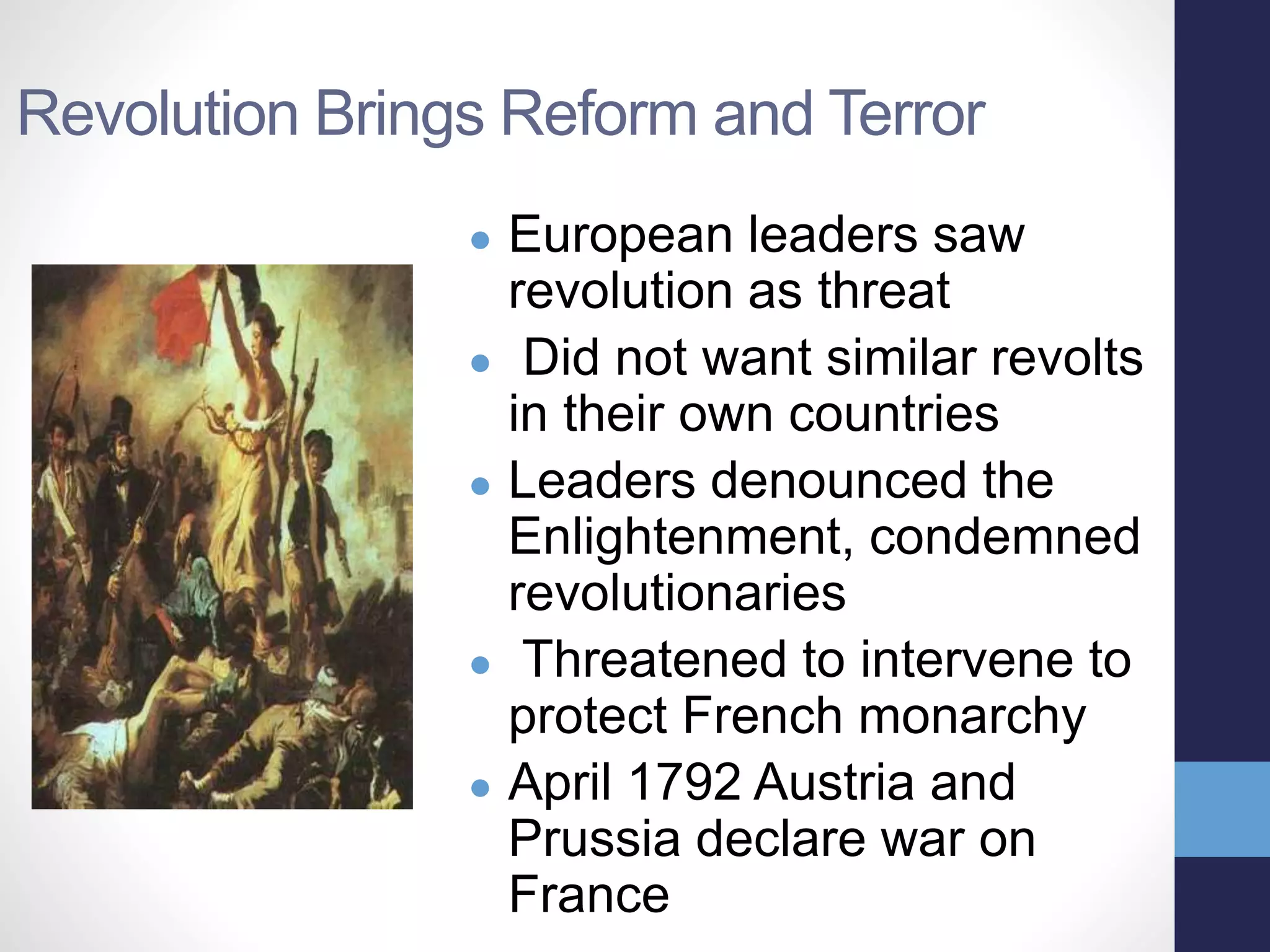 The french revolution and napoleon | PPTX