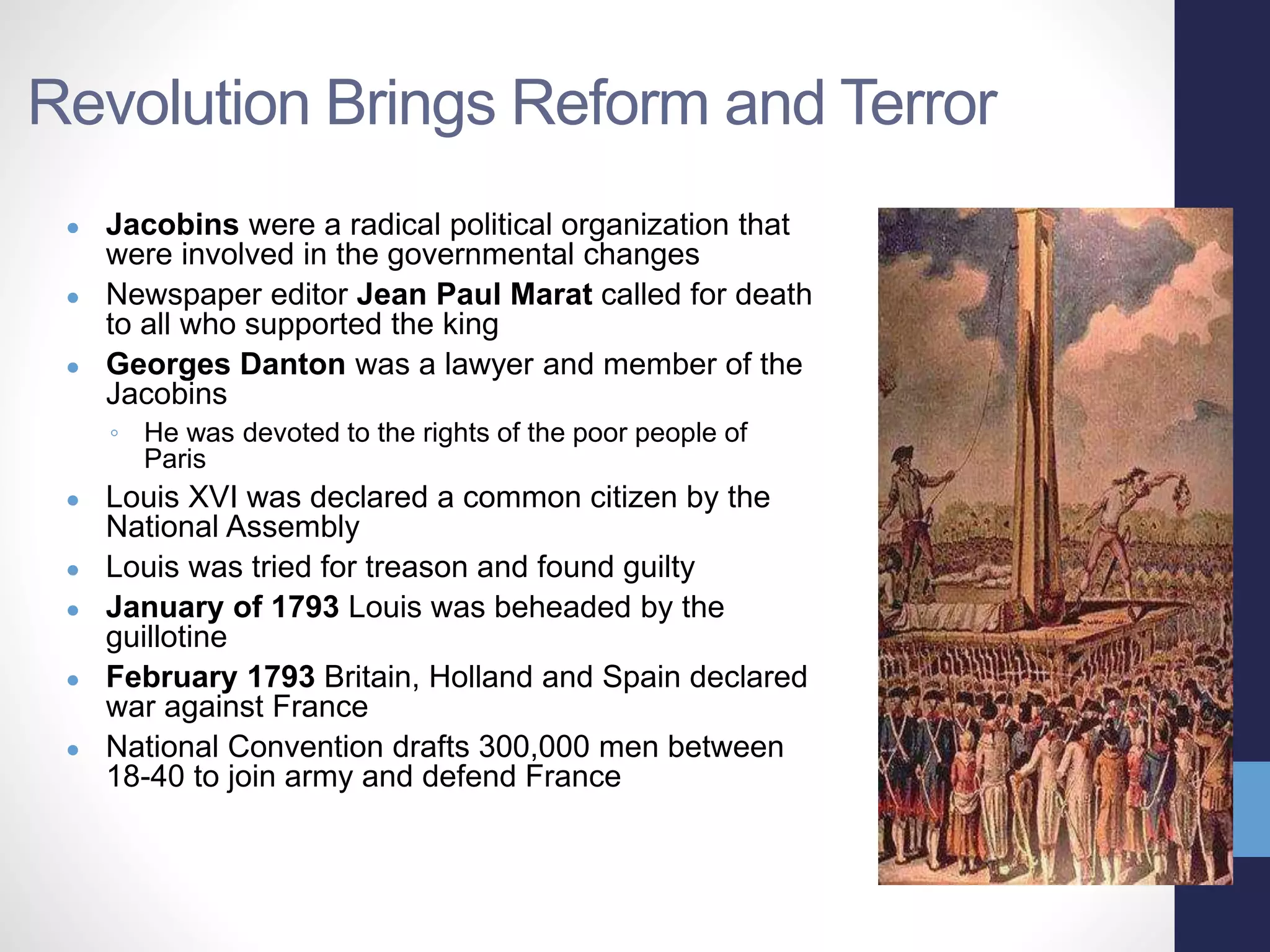The french revolution and napoleon | PPTX