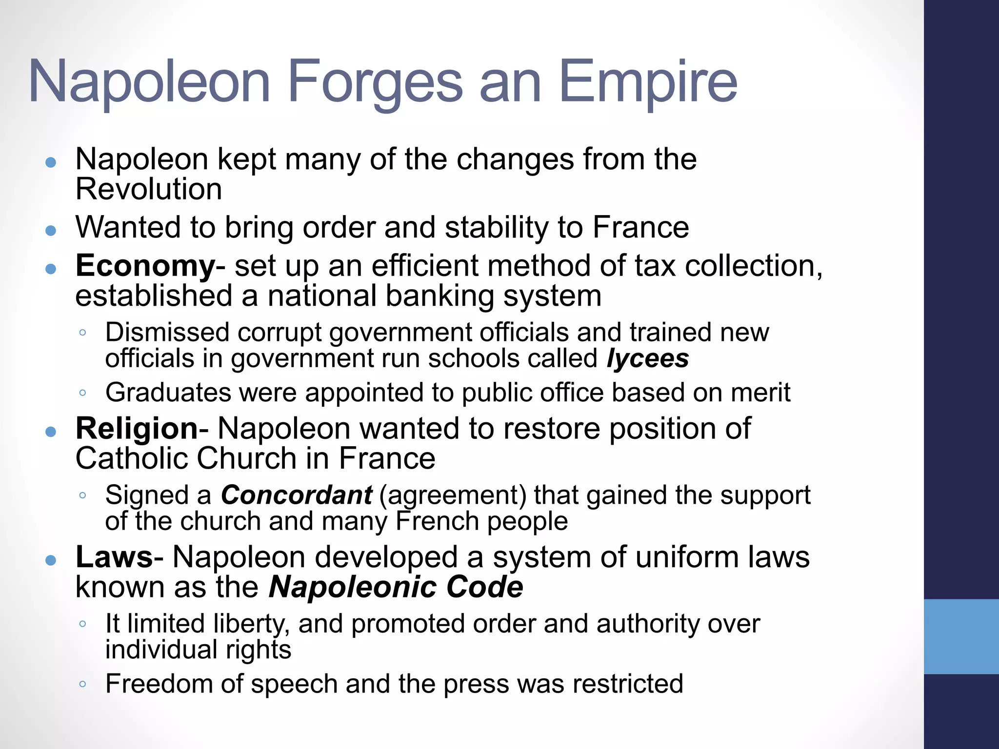 The french revolution and napoleon | PPTX