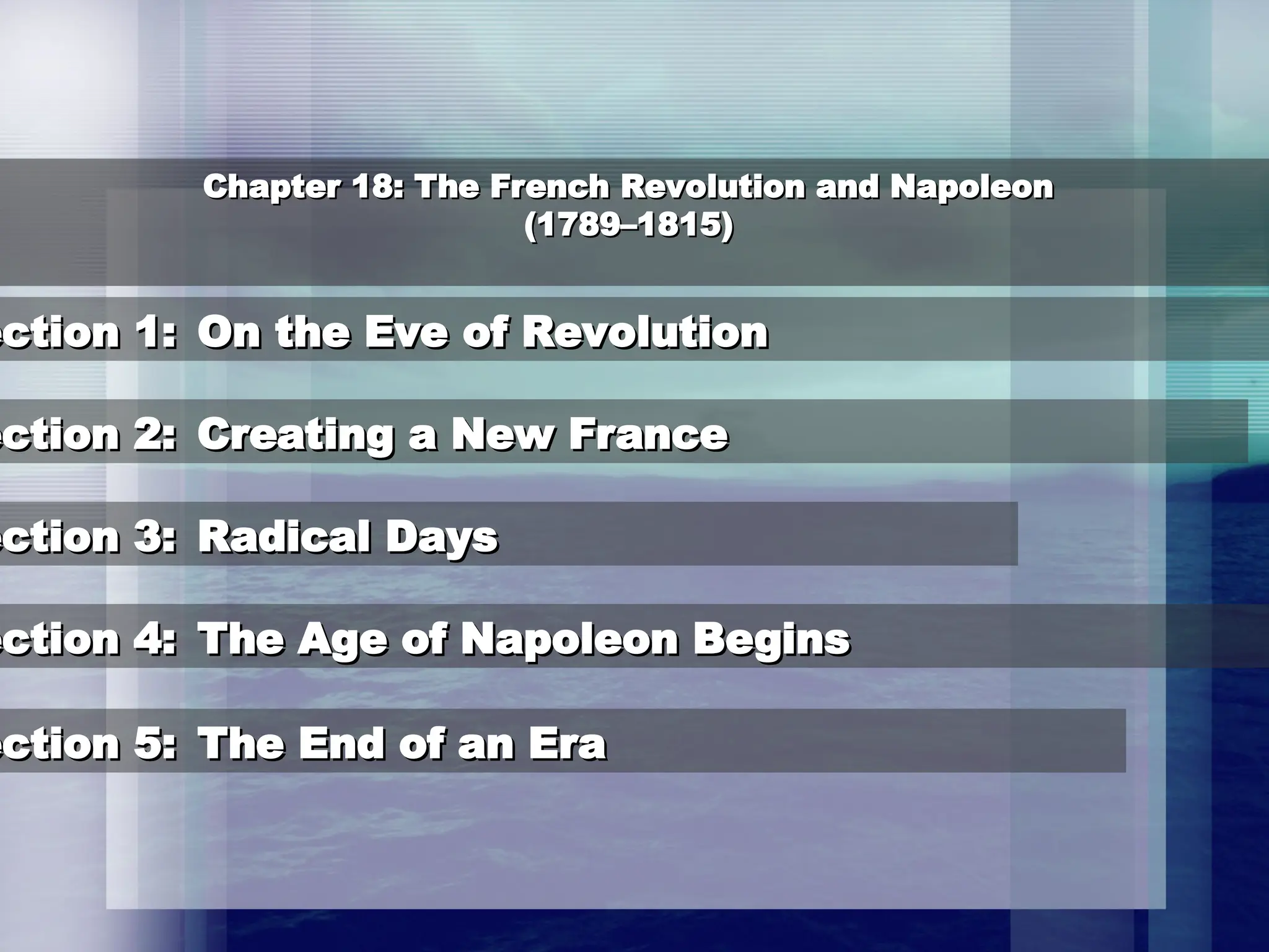 The_French_Revolution_And_Napoleon_CH18.ppt