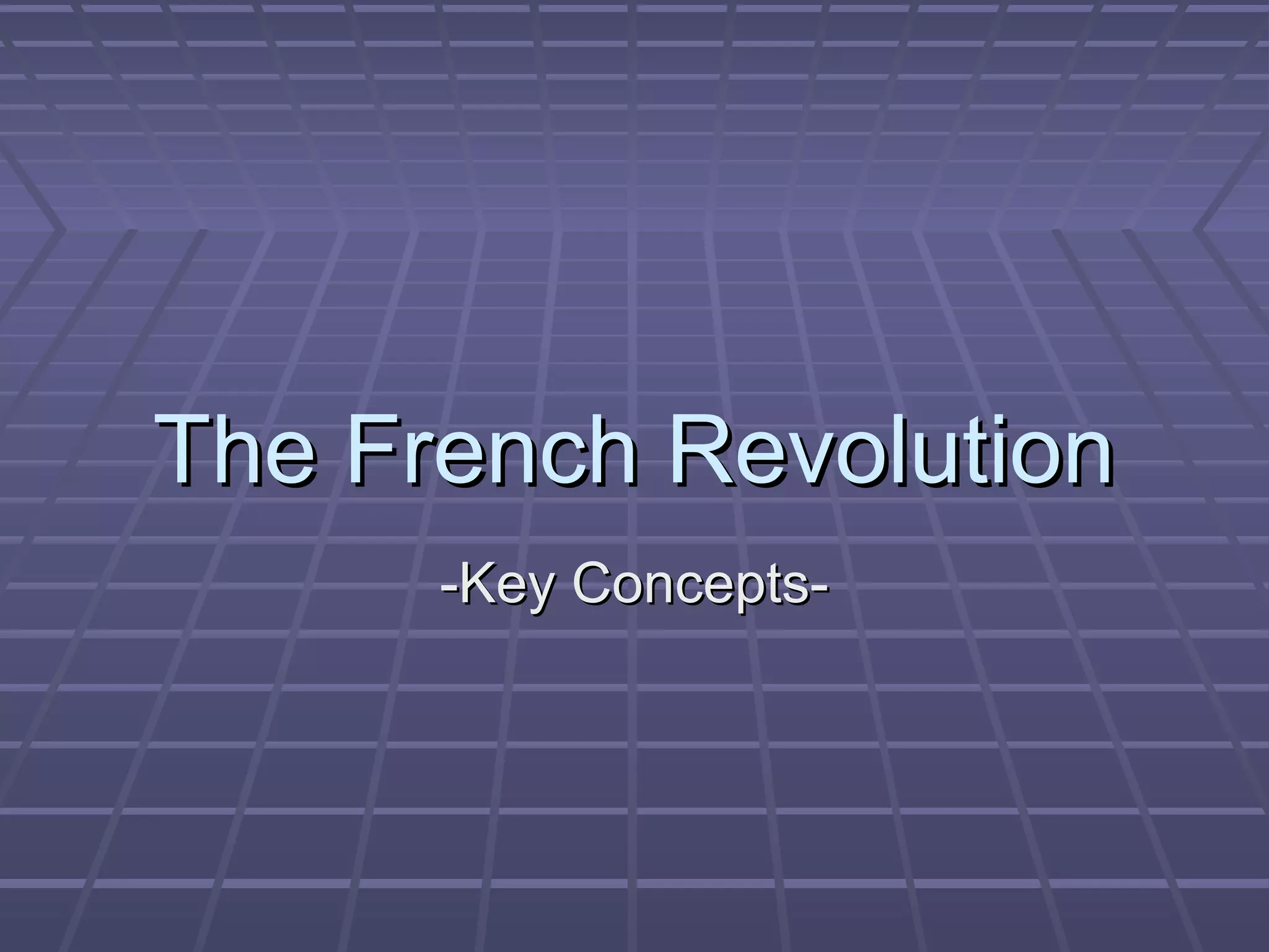 The french revolution project | PPT