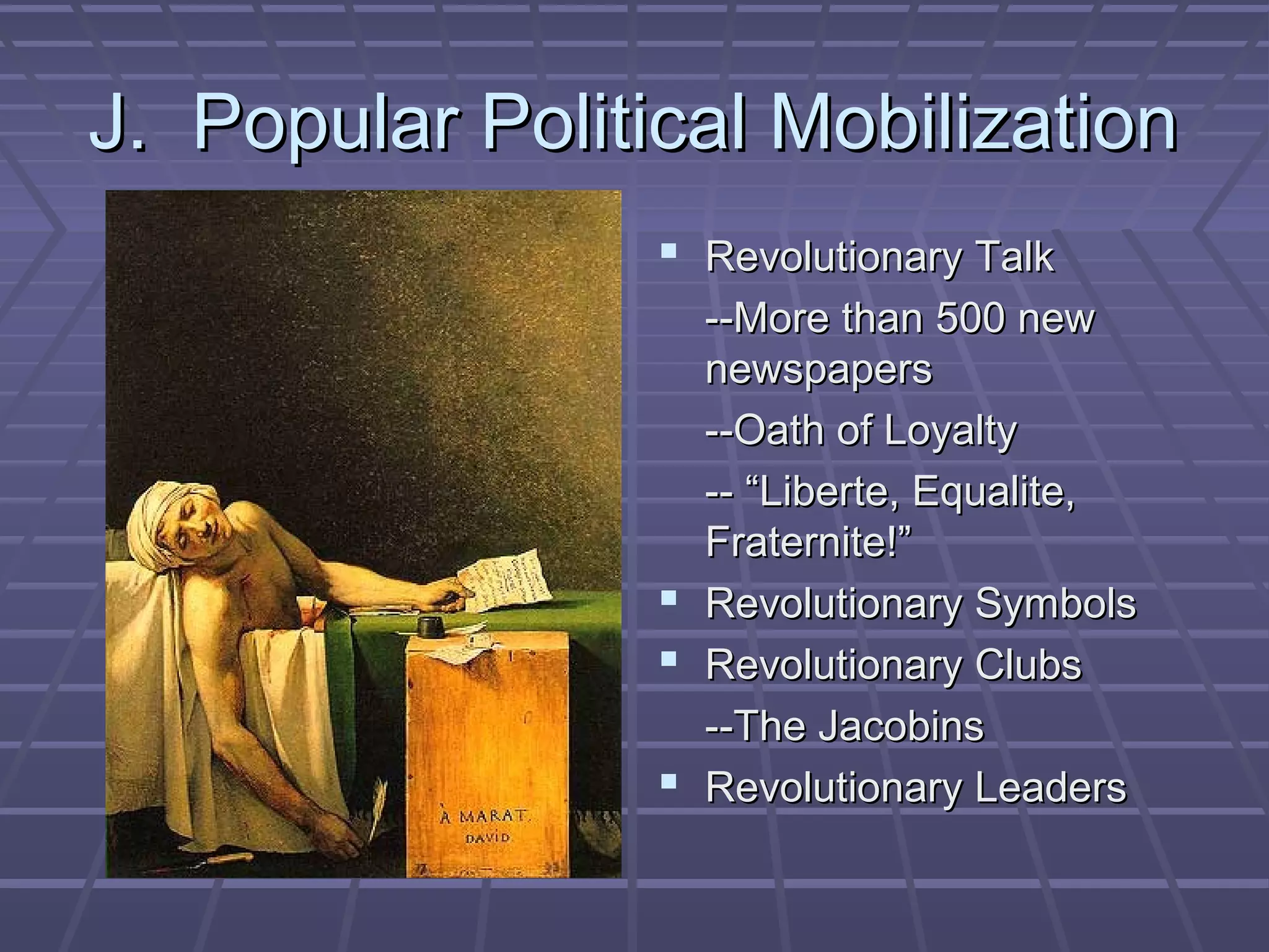 The french revolution project | PPT
