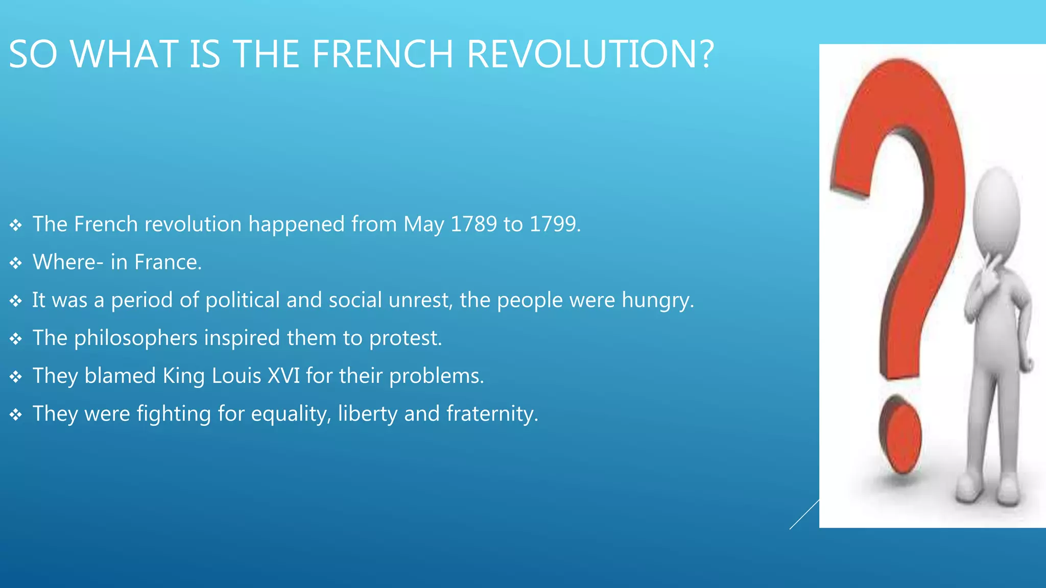 The french revolution tst assignment august 2020 | PPTX