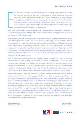 Guide "Make a French Start" : The French tax system | PDF