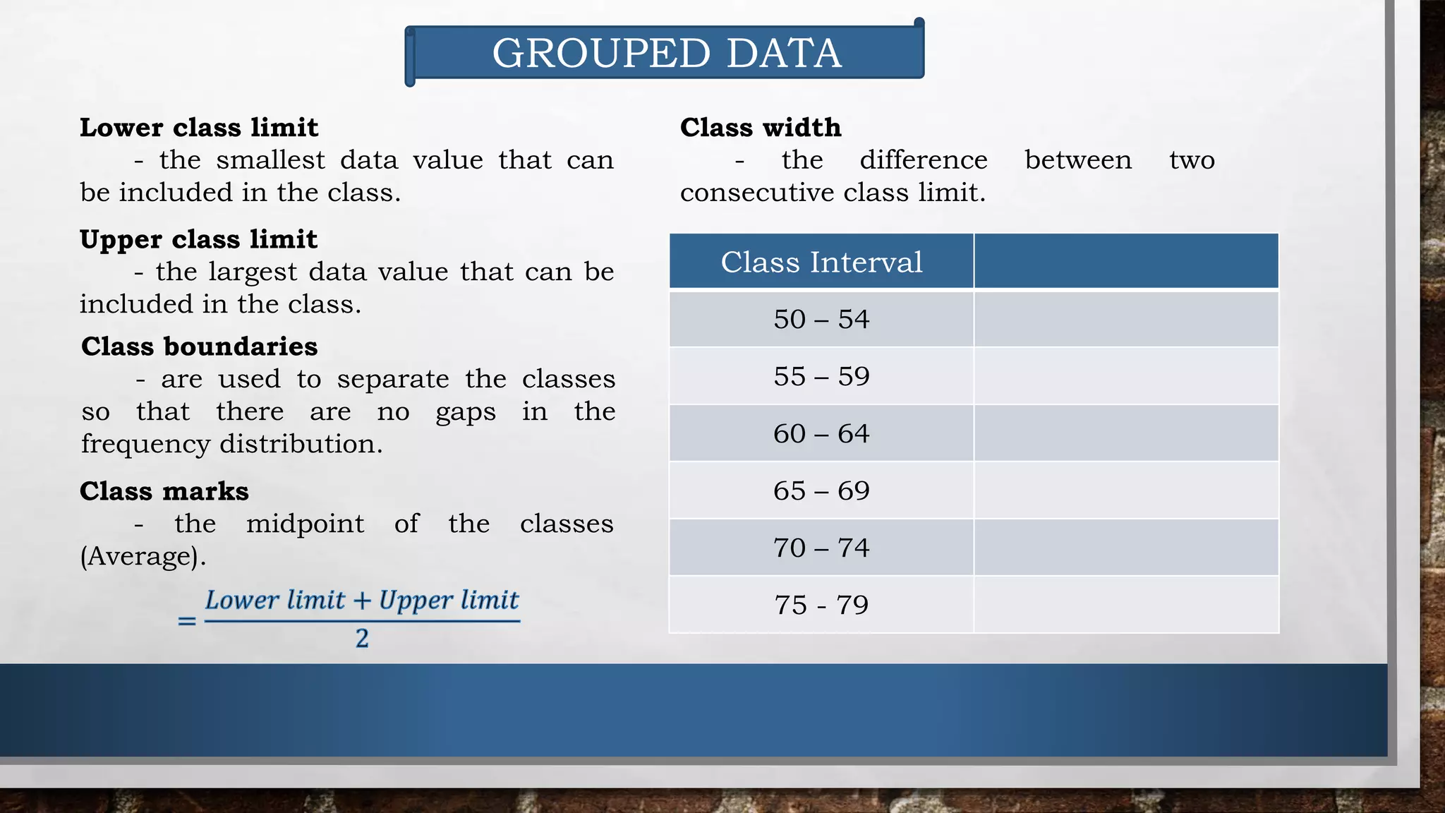 The Frequency distribution table.pptx