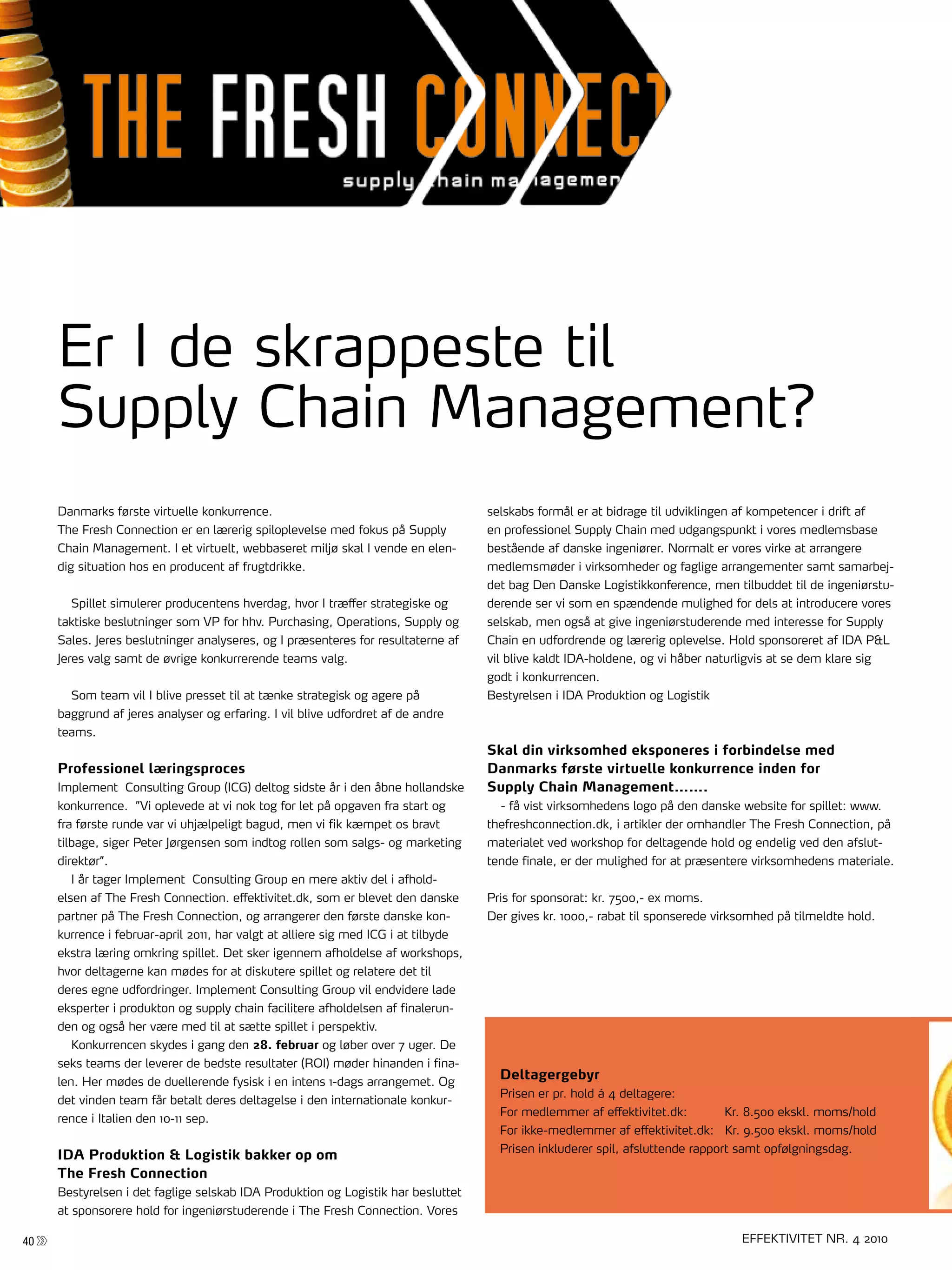 The fresh connection | PDF