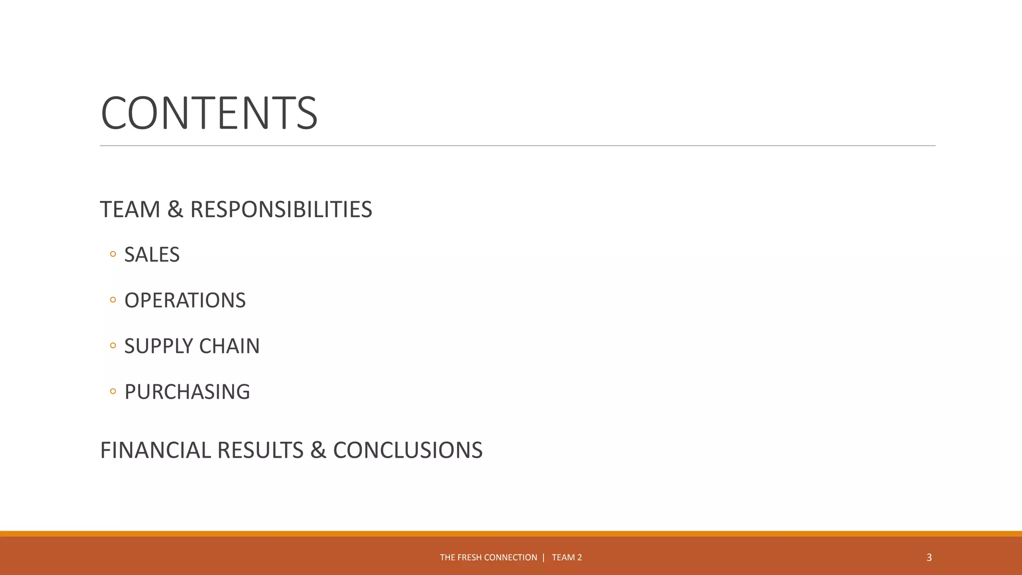 The Fresh Connection Game | PDF