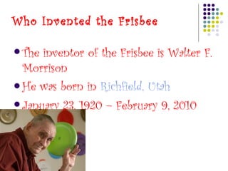 The Frisbee | PPT