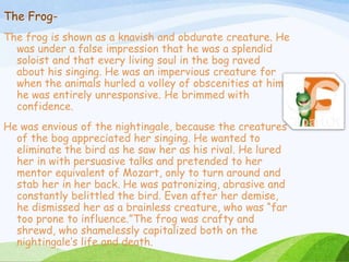 The frog and the nightingale by Vikram Seth | PPTX