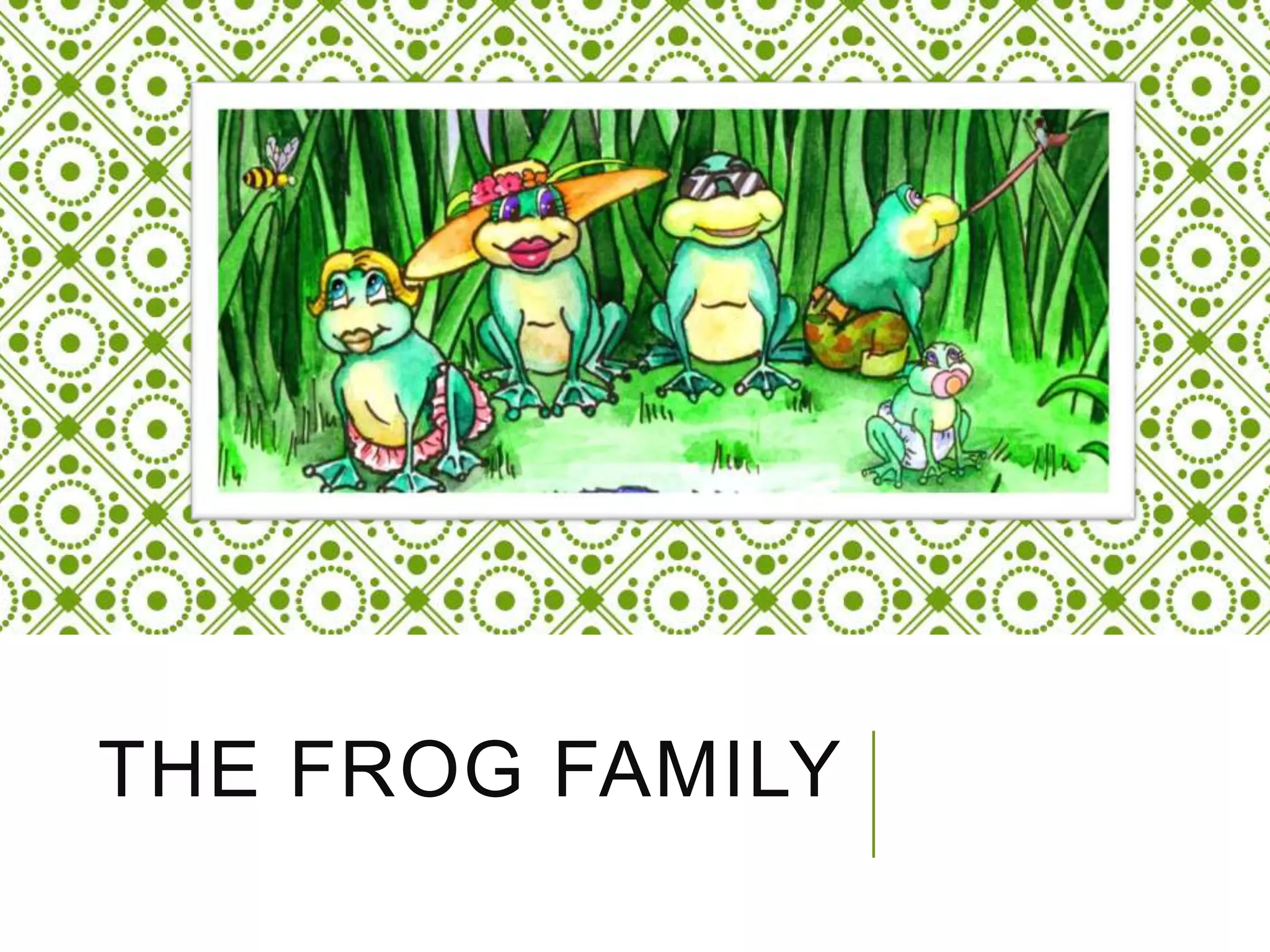 The Frog family | PPTX