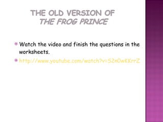 The Frog Prince | PPT