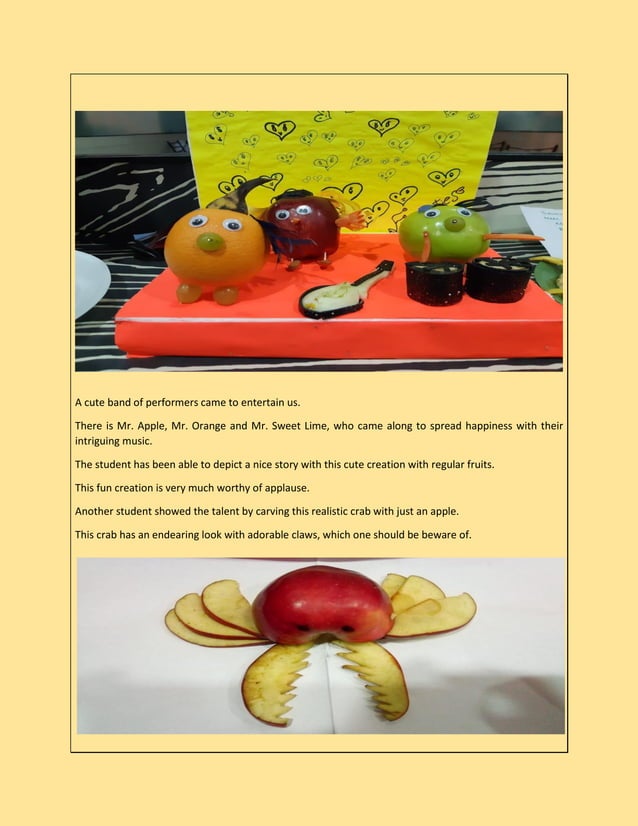 THE FRUIT CARVING COMPETITION | PDF | Gardening | Home & Garden