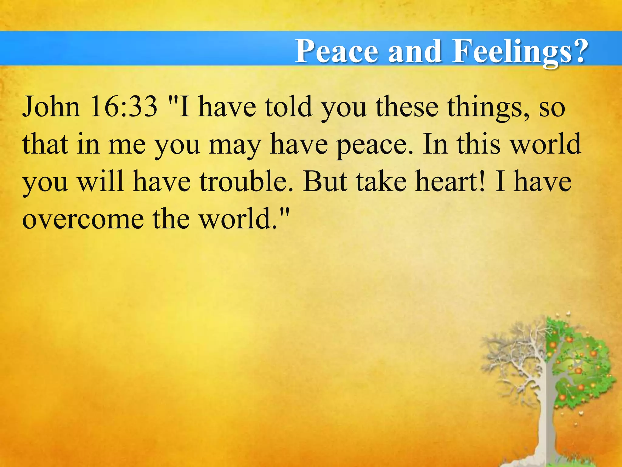 The Fruit of the Spirit: Peace | PPTX