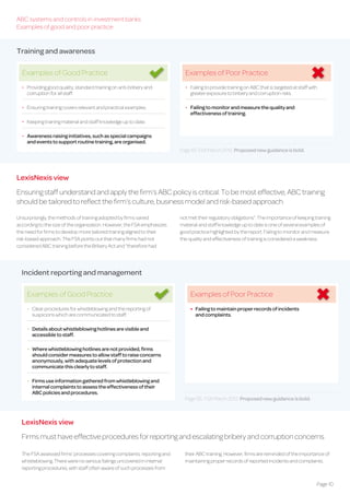 White Paper: A summary of the FSA thematic review | PDF