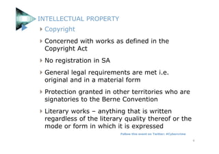 Understanding Cybercrime: Theft of Intellectual Property - Janine ...