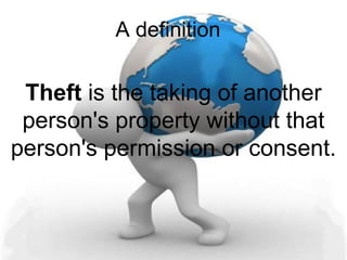 Theft in Schools | PPT
