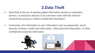 Theft in information security | PDF