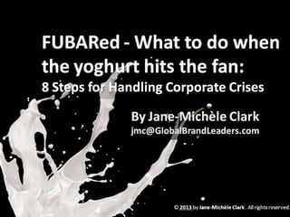 FUBARed - 8 tips for Handling a corporate crisis | PPT
