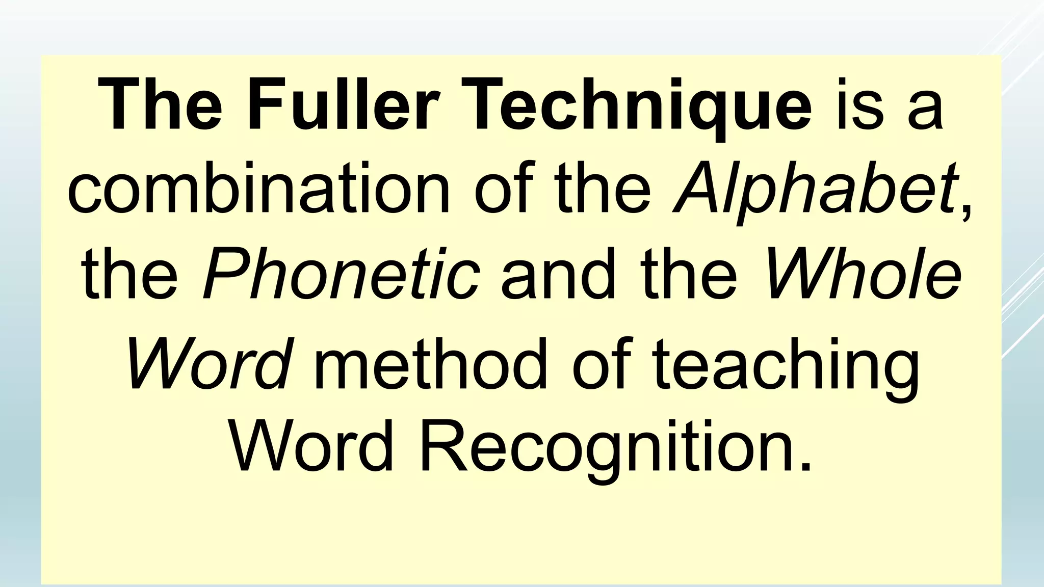 The Fuller Technique (2)-JLA.pptx
