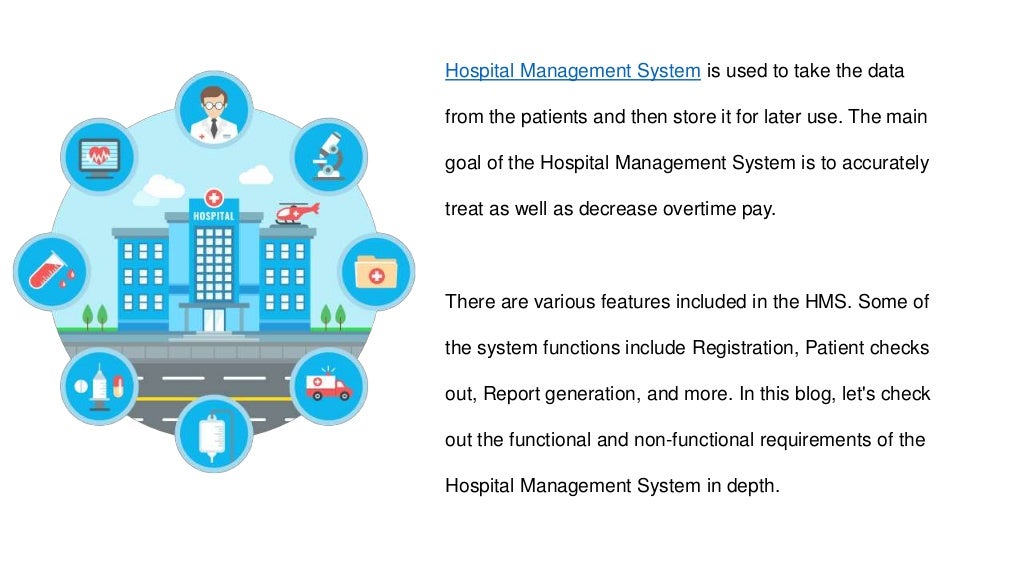 The Functional and Non-functional Requirement for Hospital Management ...