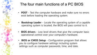The functionality of a pc | PPT