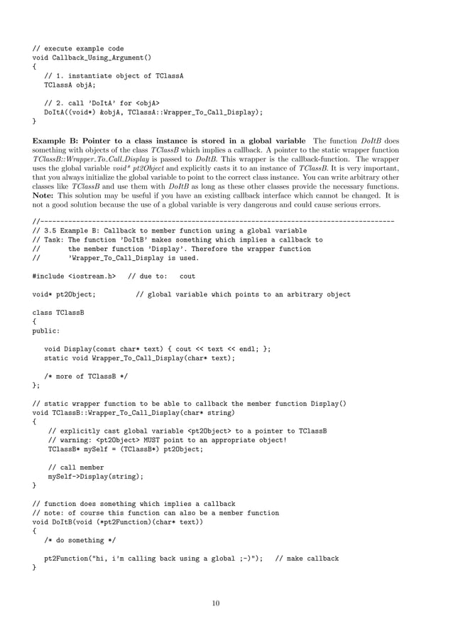 The Function Pointer Tutorials Pdf Programming Languages Computing 2384