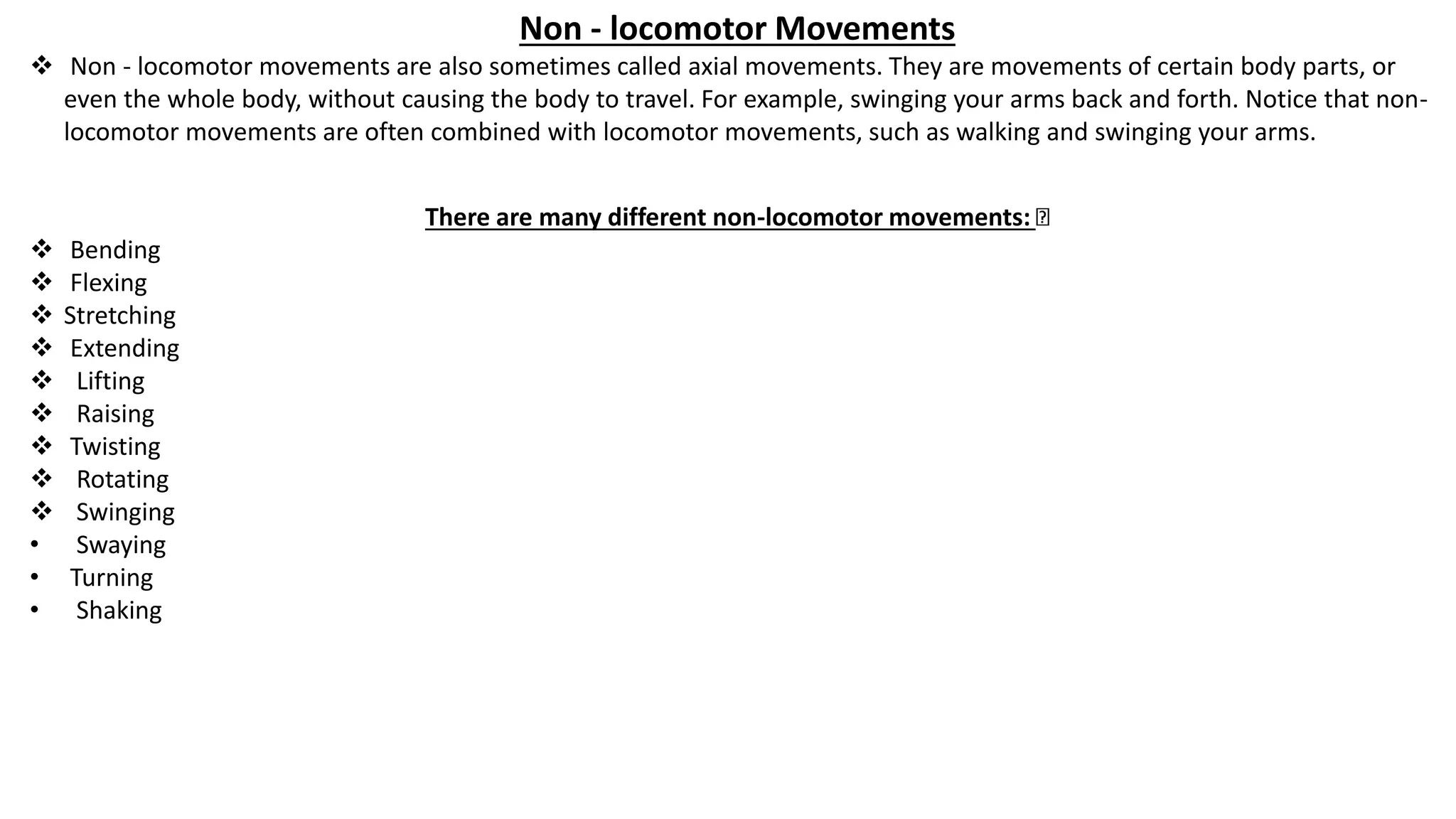 The Fundamental Body Movements.pptx GFGF | PPTX