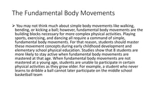 The Fundamental Body Movements.pptx GFGF | PPT