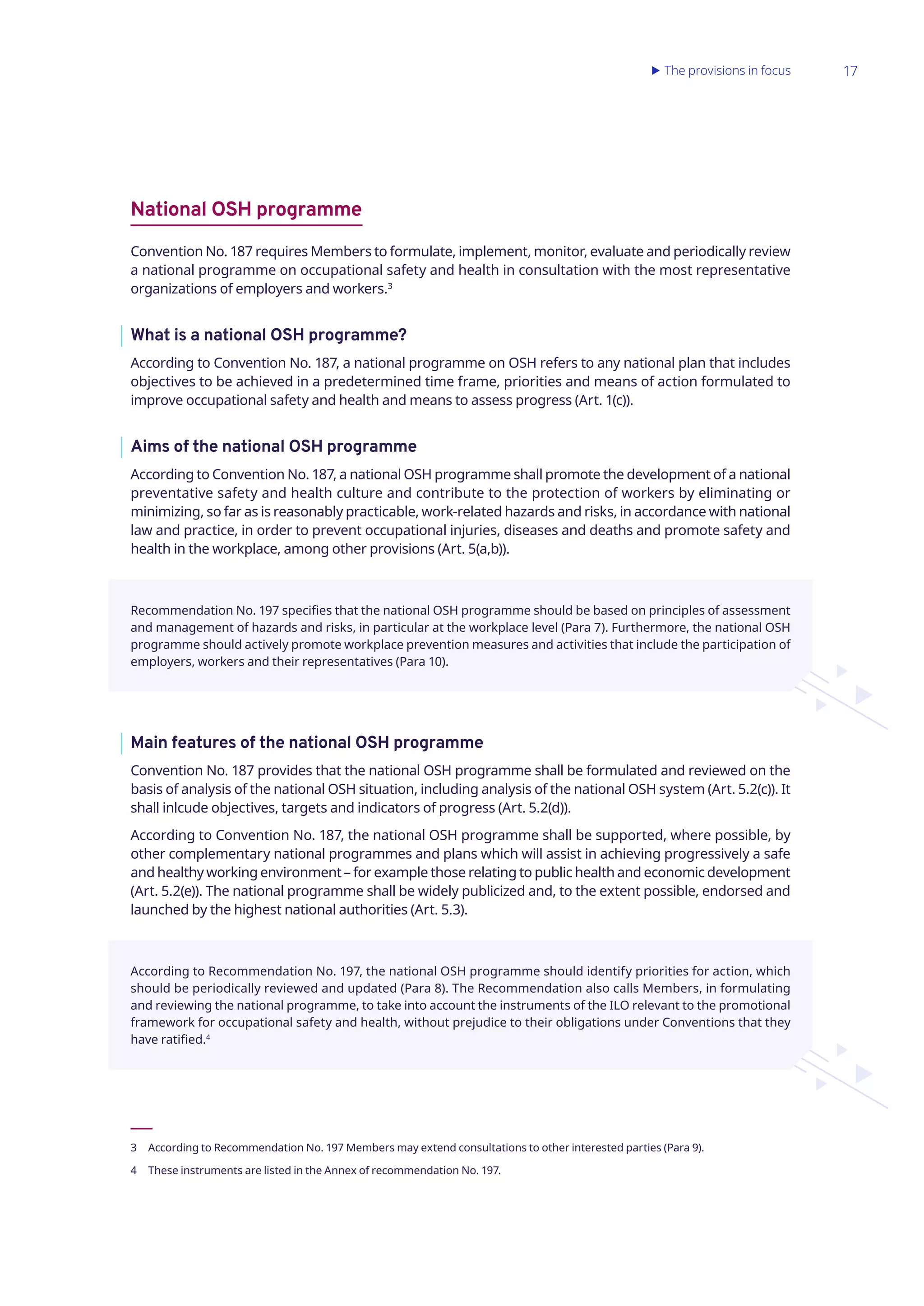 The fundamental conventions on occupational safety and health - ILO | PDF