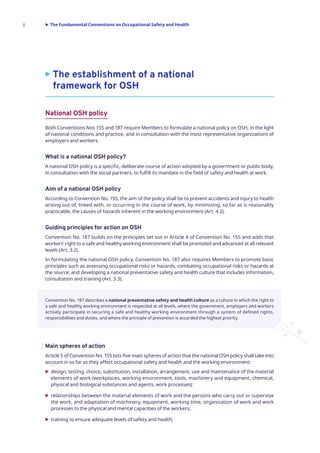 The fundamental conventions on occupational safety and health - ILO | PDF