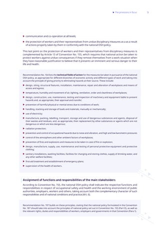 The fundamental conventions on occupational safety and health - ILO | PDF