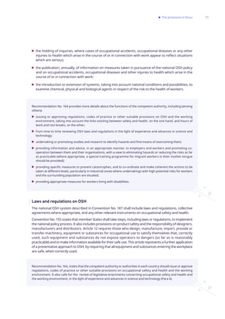 The fundamental conventions on occupational safety and health - ILO | PDF