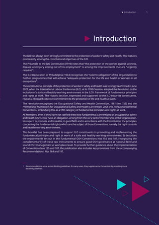 The fundamental conventions on occupational safety and health - ILO | PDF
