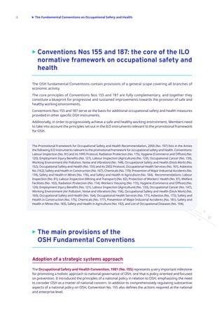 The fundamental conventions on occupational safety and health - ILO | PDF