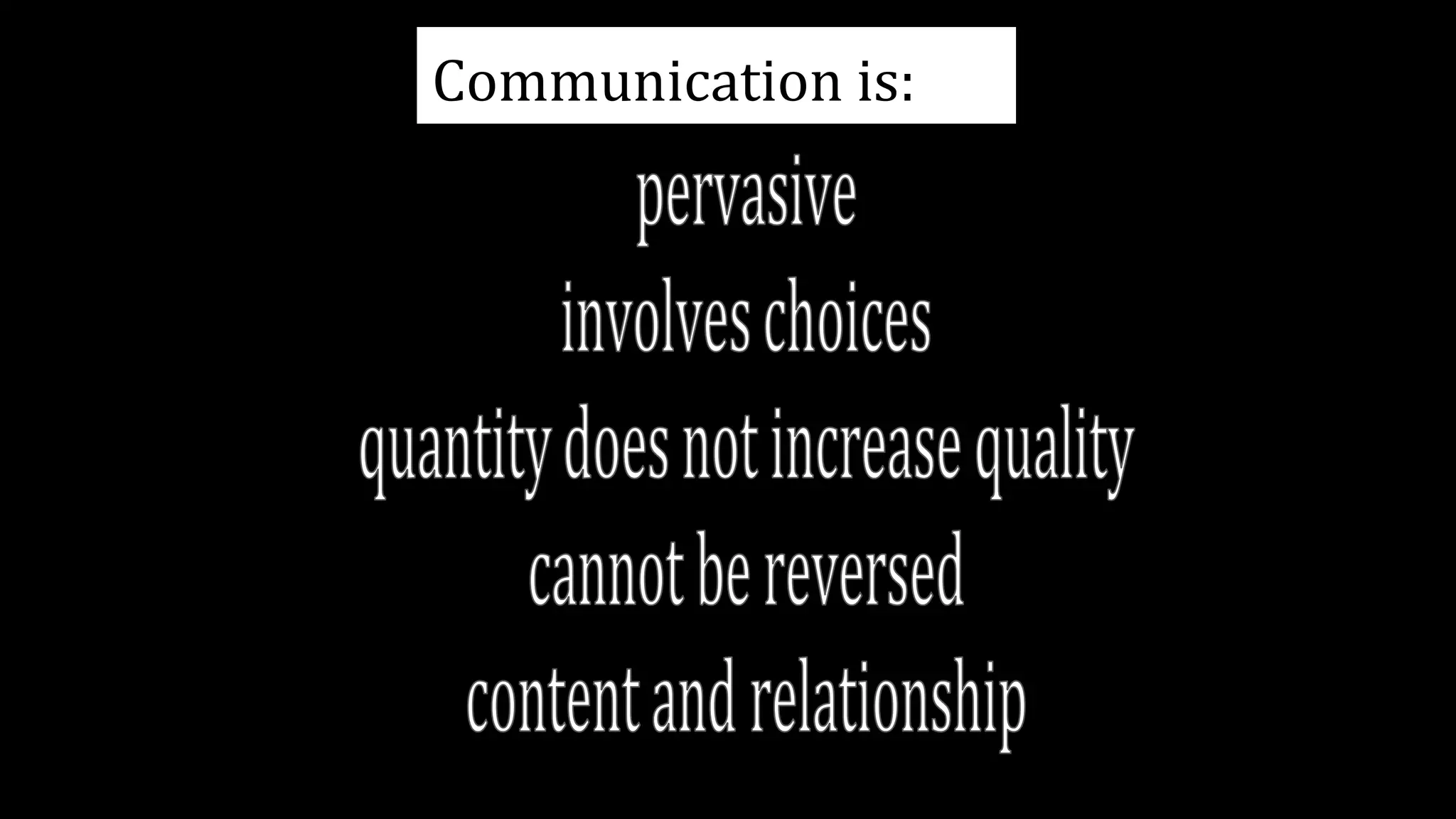 The Fundamentals of Communication | PPTX