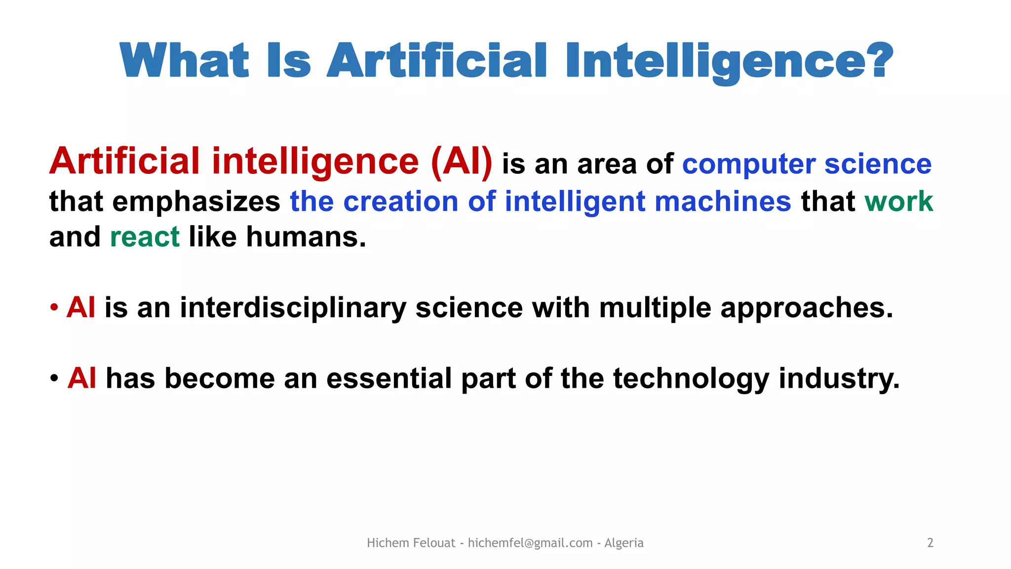 The fundamentals of Machine Learning | PDF